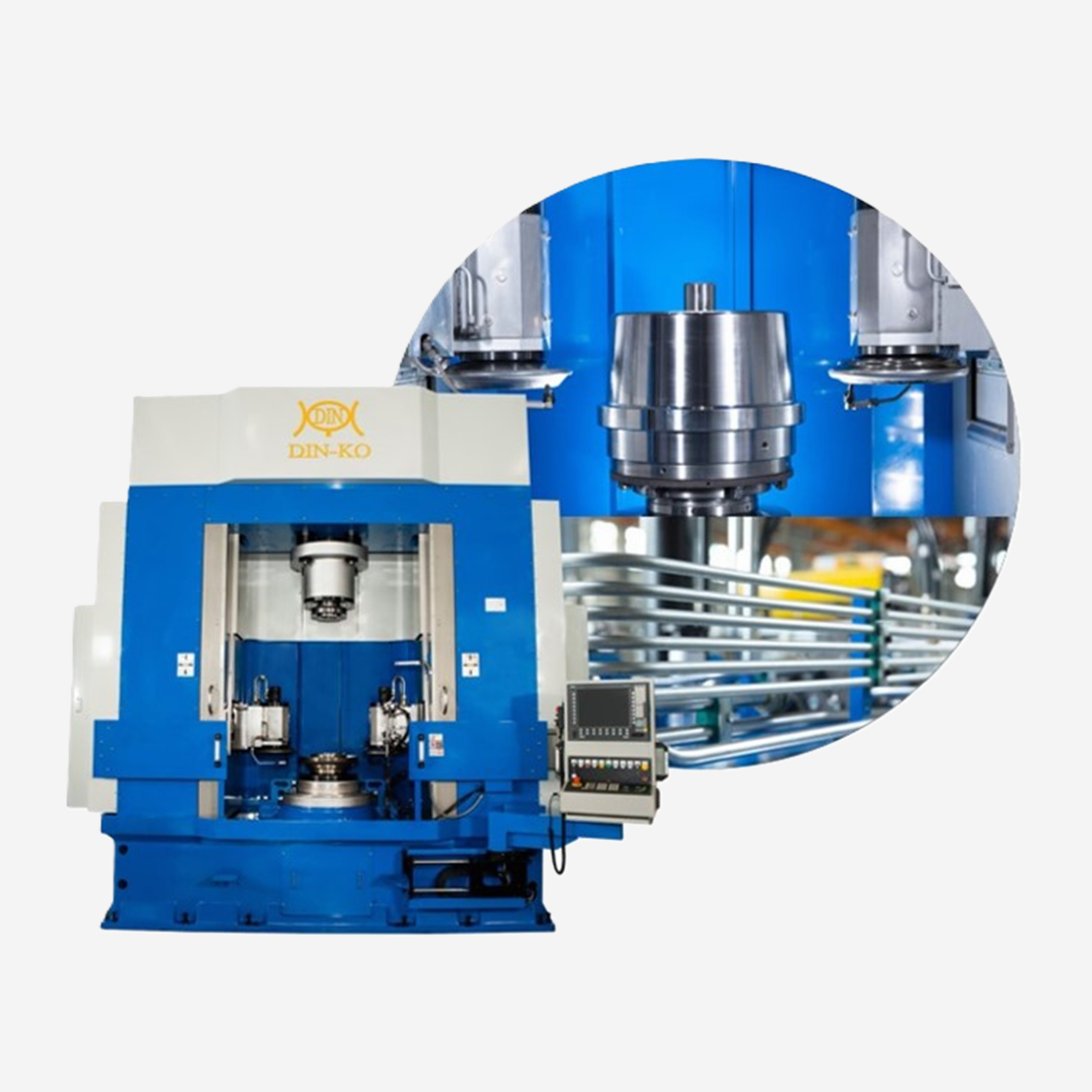 Flow Forming Machine for Wheels - Dinko